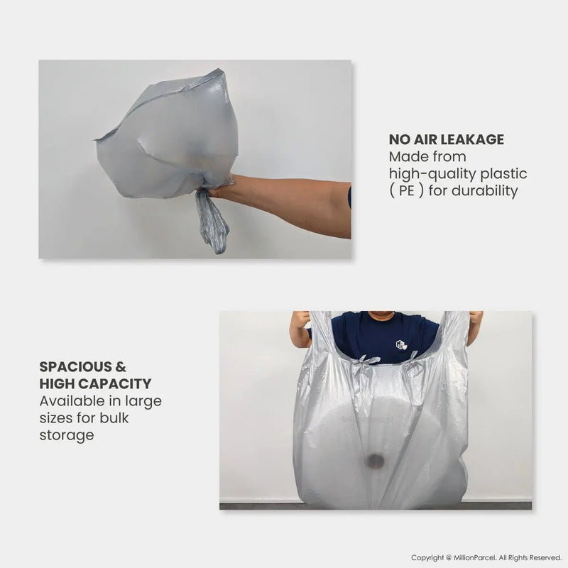 Big Plastic Bag I Storage Bag | Moving Plastic Bag - MillionParcel