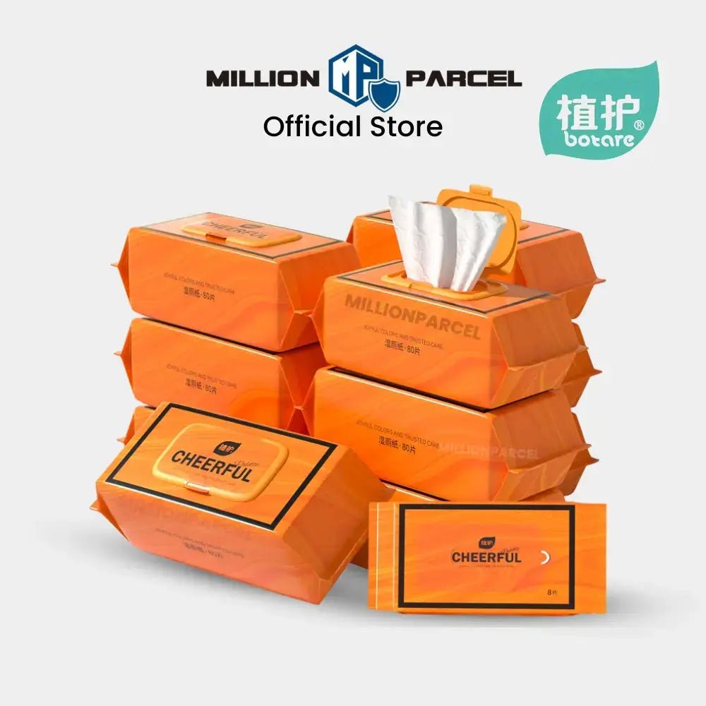 Botare Flushable Toilet Wipes - Gentle, Clean, and Plumbing Safe!