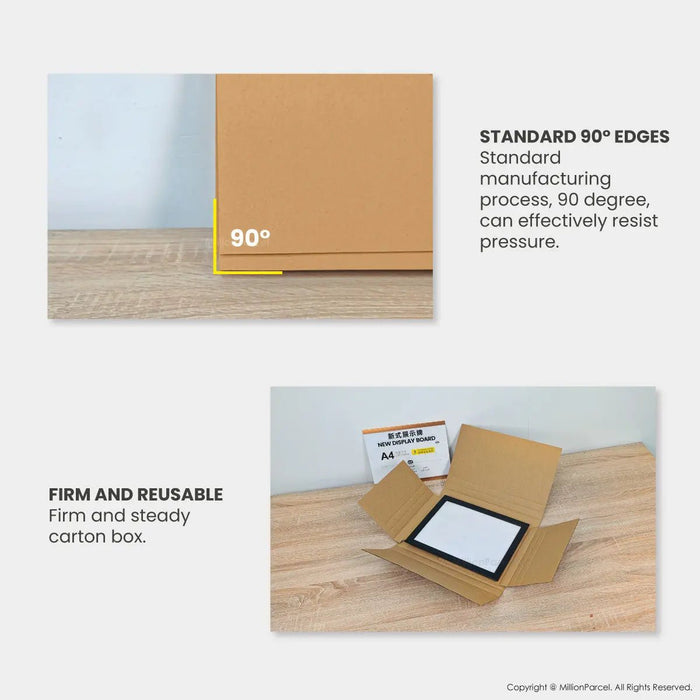 Carton Box - F Series: Eco-Friendly Packaging for Frames & Books