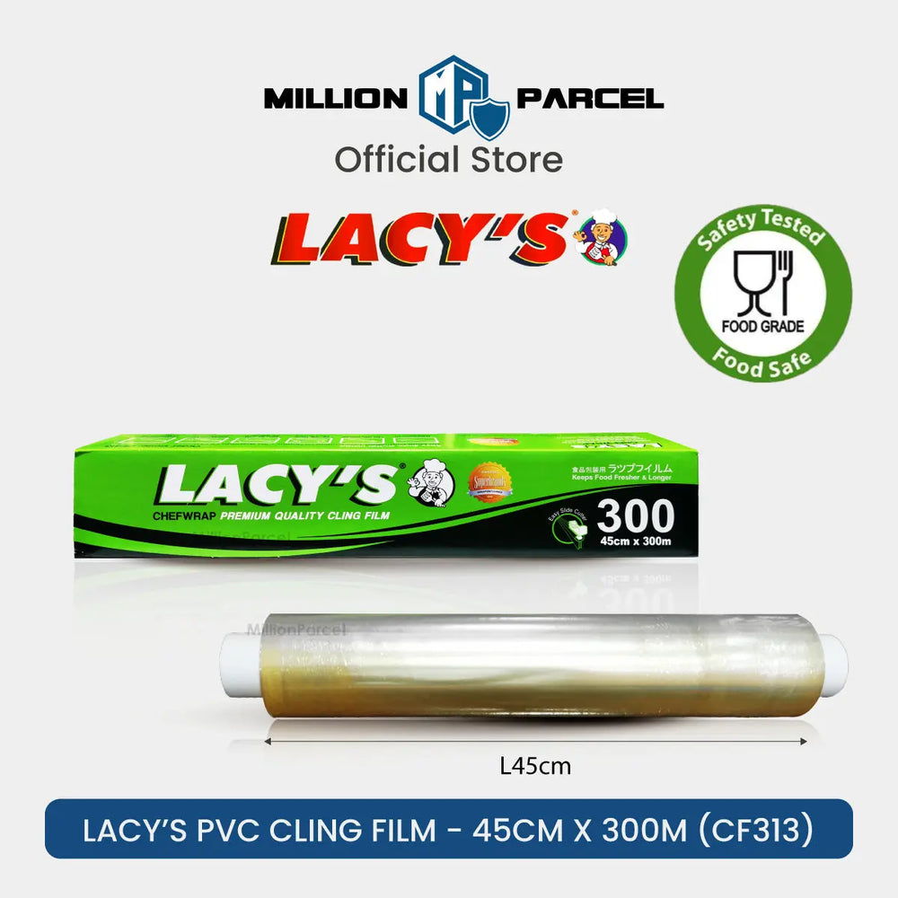 Lacy’s PVC Cling Film | Chef bake Baking Paper | Aluminum Foil ...