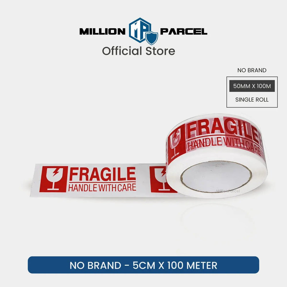 Secure Your Packages with Fragile Tape - High-Visibility & Durable!