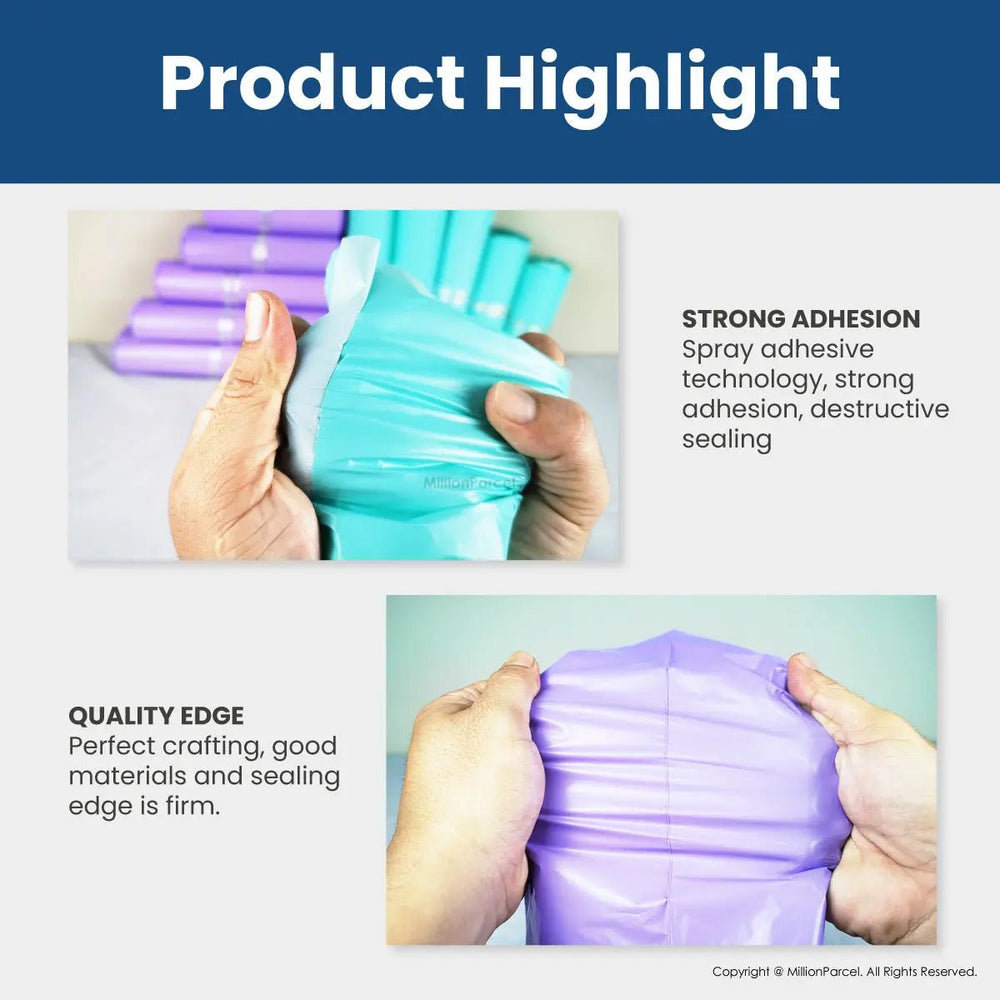 HDPE Color Polymailer Bag | Poly Mailer Bag - MillionParcel