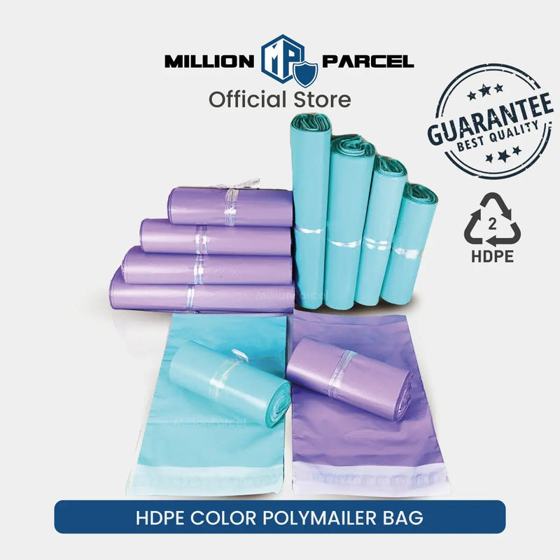 HDPE Color Polymailer Bag | Poly Mailer Bag - MillionParcel