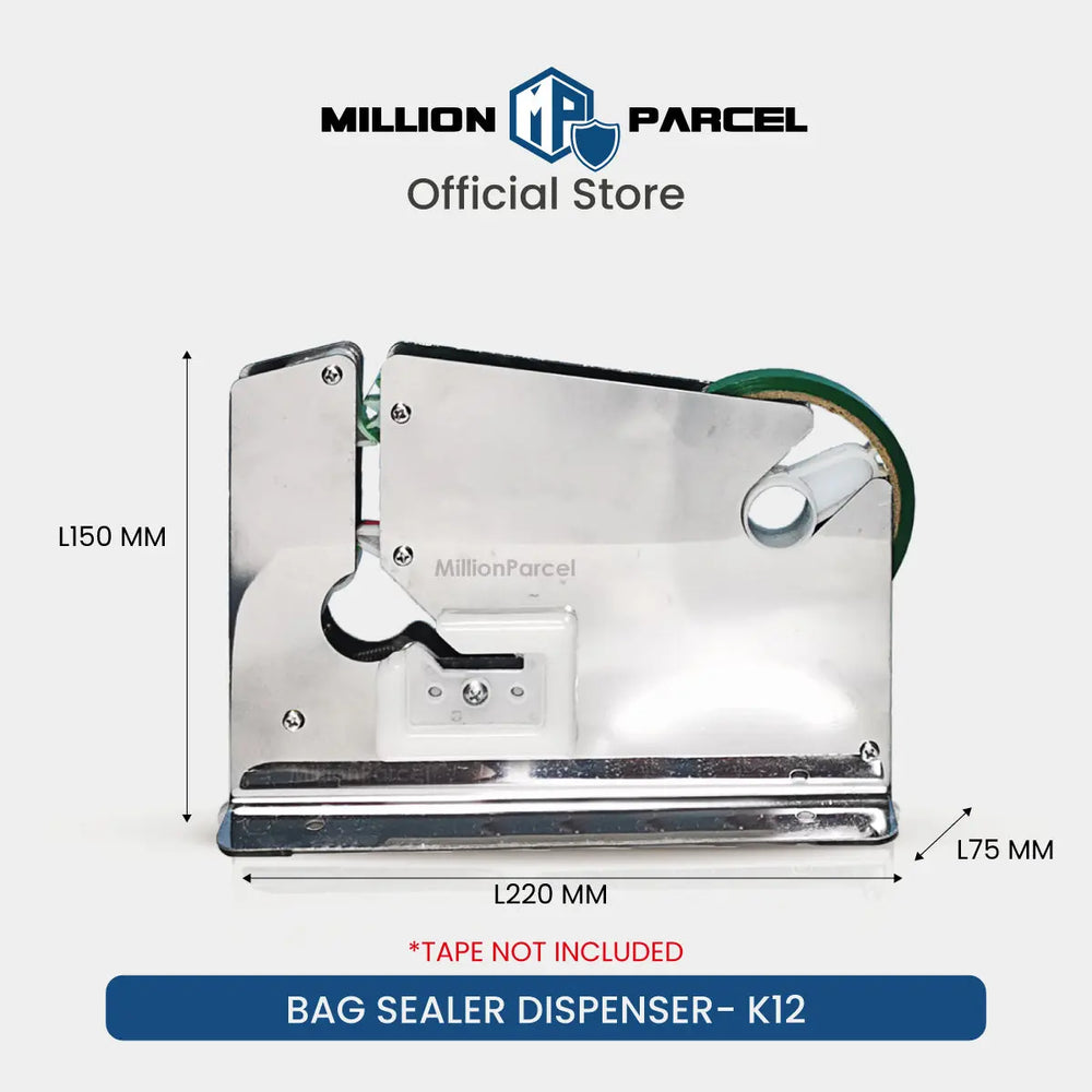 EXCELL ET-605K Bag Neck Sealers | Bakery Tape Dispenser