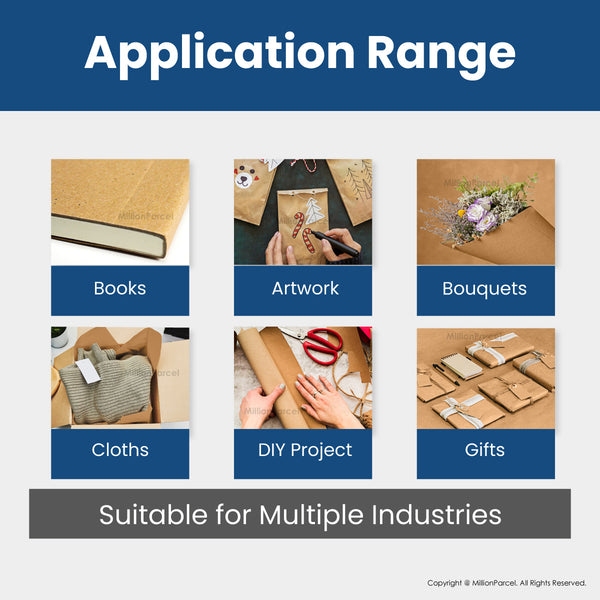Kraft Paper Roll | Kraft Paper Sheet - MillionParcel
