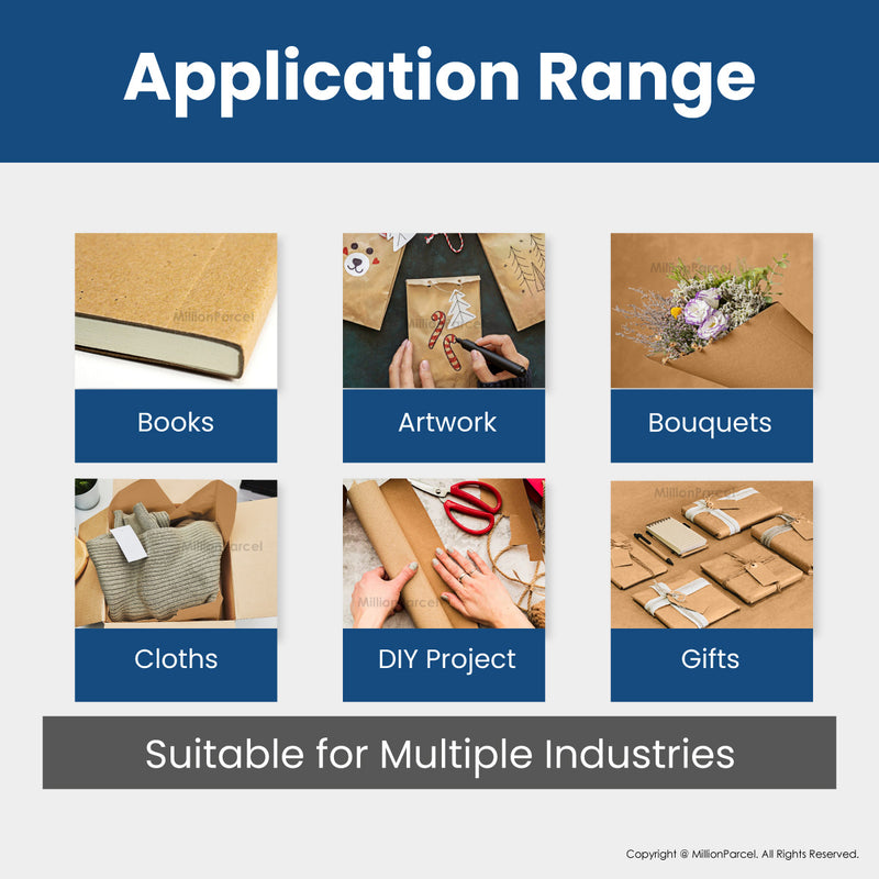 Kraft Paper Roll | Kraft Paper Sheet - MillionParcel