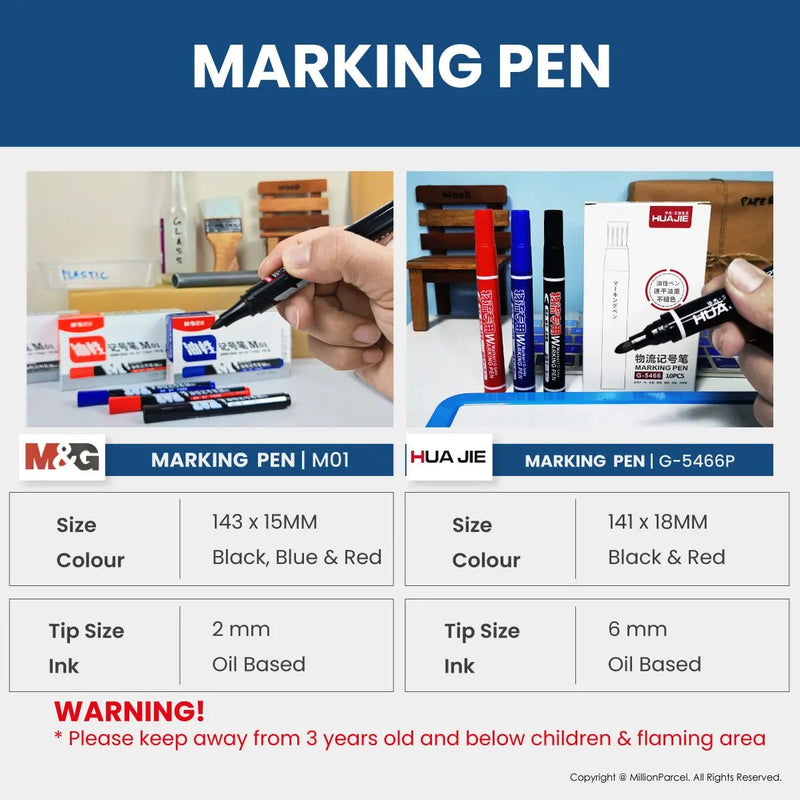 M&G Marker Pen | Whiteboard Marker & Permanent Marker