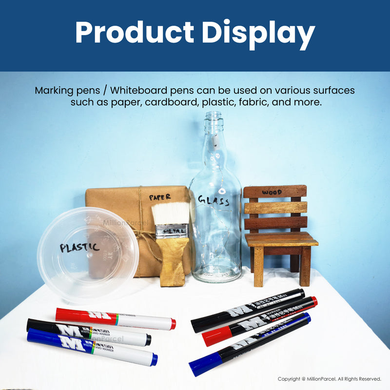 M&G Marker Pen | Whiteboard Marker & Permanent Marker - MillionParcel