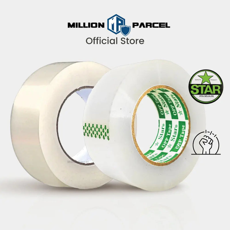 Clear Adhesive Tape | Opp Tape - MillionParcel