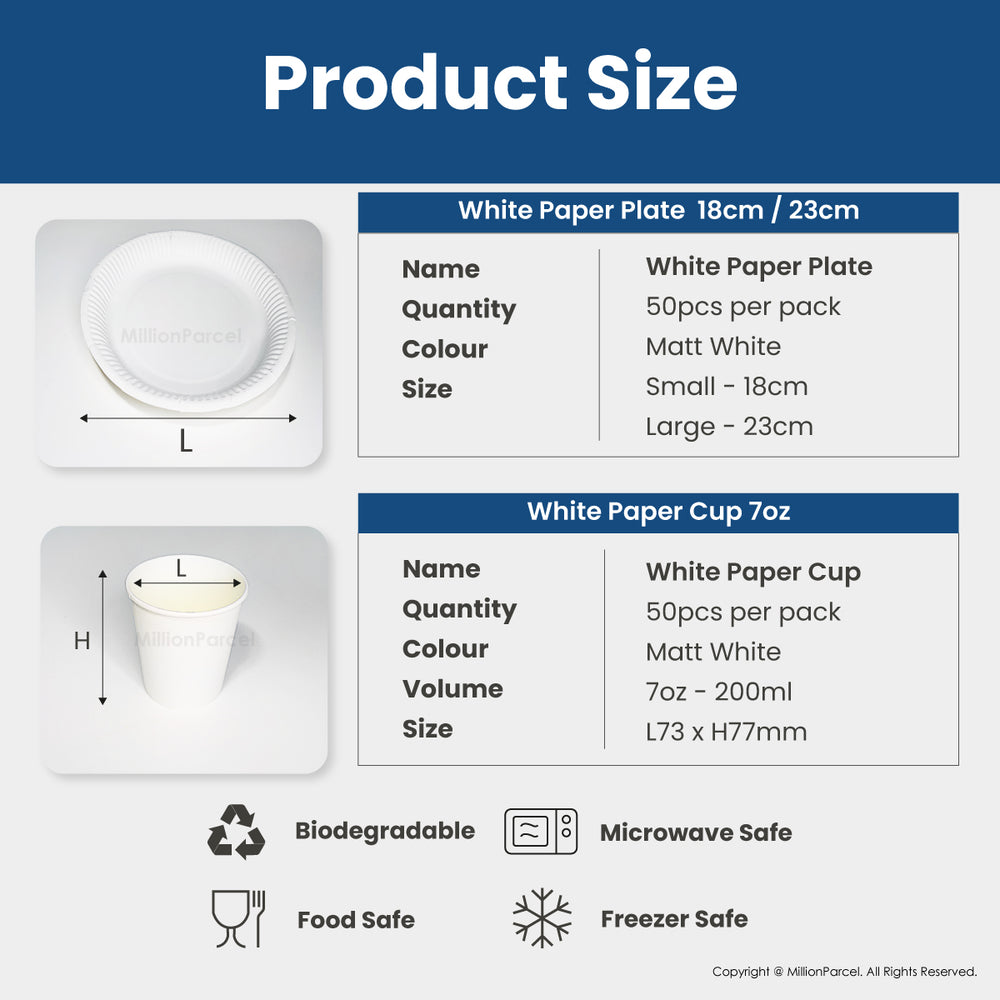 Premium Disposable Tableware | Disposable Cutlery - Plates, Cup, Bowl ...