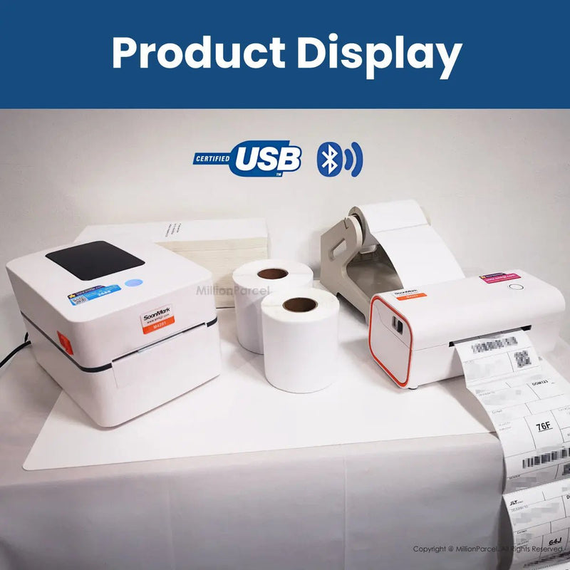 SoonMark Thermal Sticker Label Printer | MillionParcel