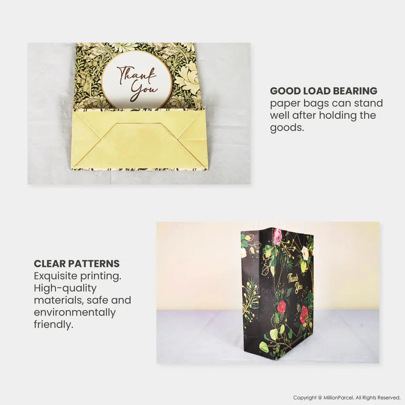 Thank You Paper Bag - Eco-Friendly - Million Parcel