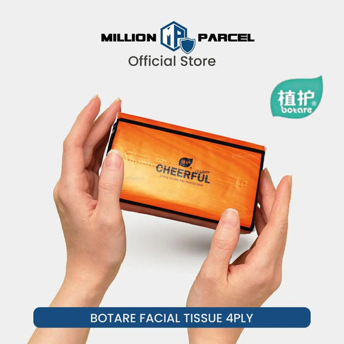Botare Facial Tissue | Cheerful Design | 4ply x 90 sheet - MillionParcel