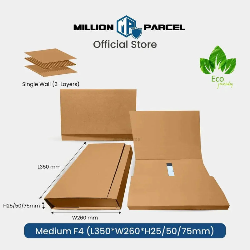 Carton Box - F Series | Prefect for Packaging Frame & Book - MillionParcel