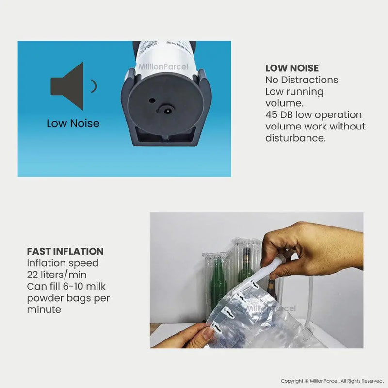 Electric Inflatable Air Column Machine (Pump Air only） - MillionParcel