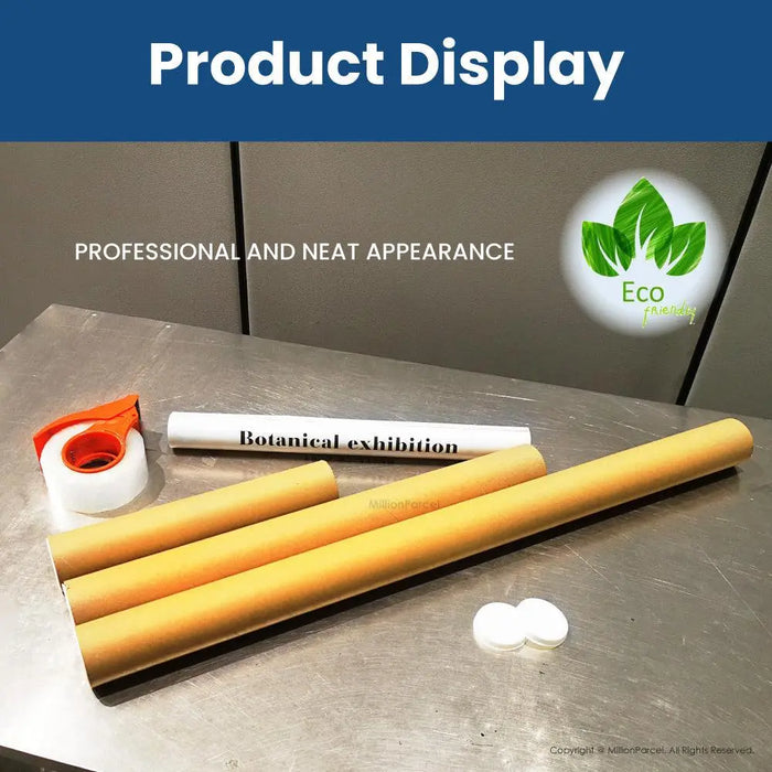 Plain Kraft Mailing Tube | Perfect for posters, certificates & document ...