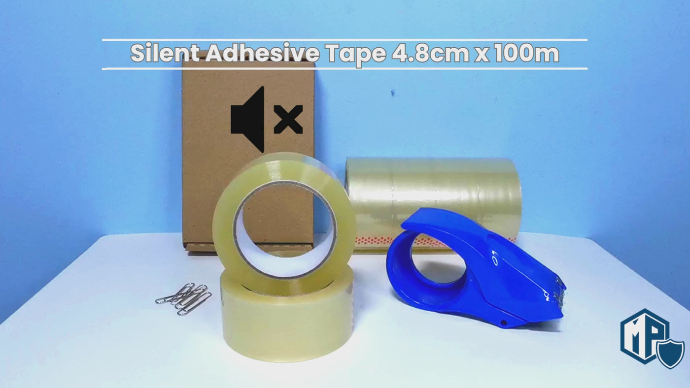 Silent Adhesive Tape 4.8cm x 100m - MillionParcel