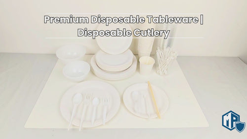 Elevate Mealtime with Premium Eco-Friendly Disposable Tableware