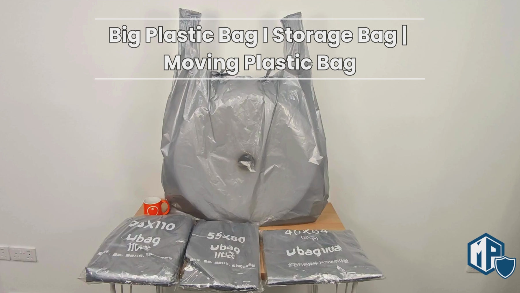 Big Plastic Bag I Storage Bag | Moving Plastic Bag - MillionParcel
