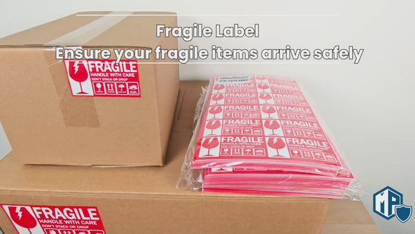 Fragile Label - Protect Your Valuables with Handle With Care Stickers