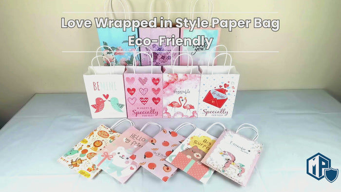 Thank You Paper Bag | Love Gift Bag - MillionParcel