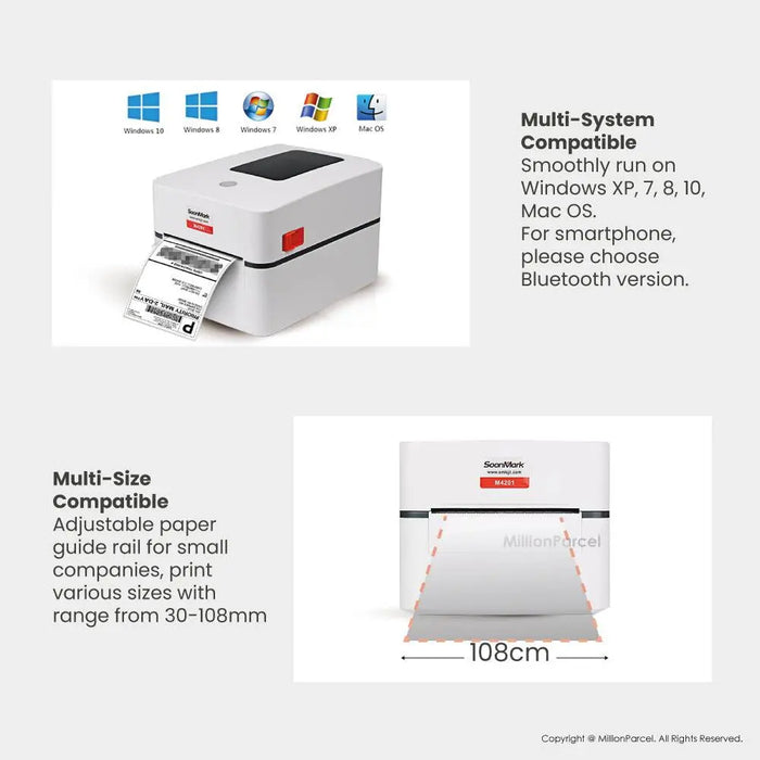 SoonMark Thermal Printer - MillionParcel